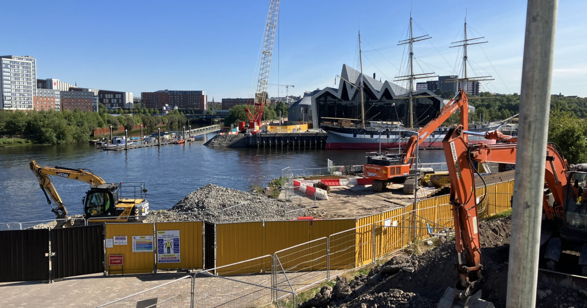 Update on Water Row in Govan.